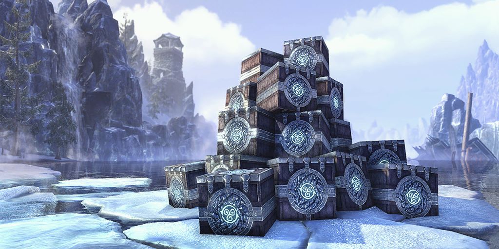 Frost Atronach Crates - Item drop rates